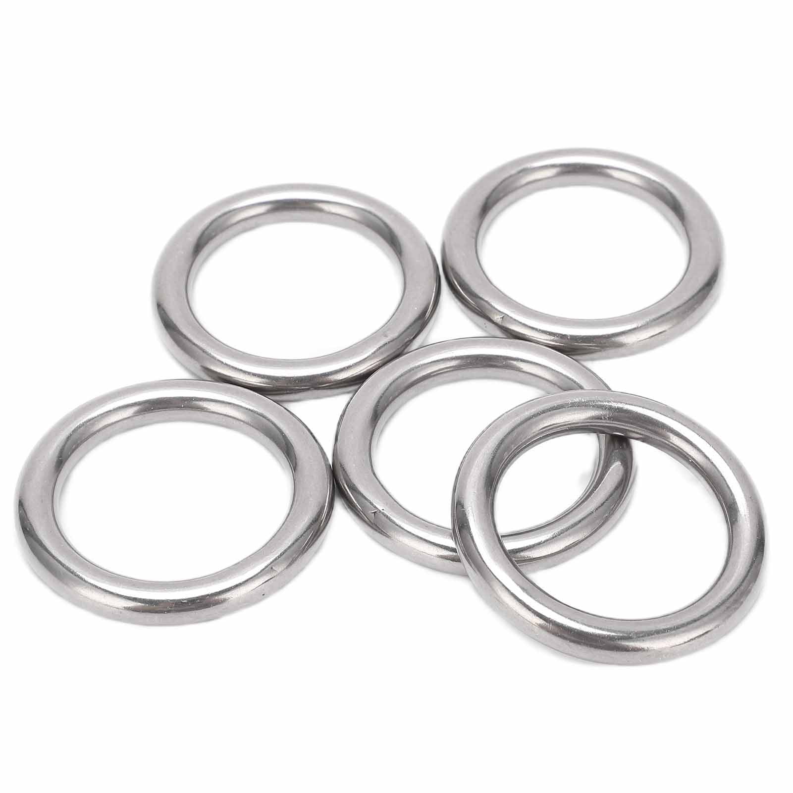 Stainless Steel Round Rings, Super Strength Wide Application Marine ...