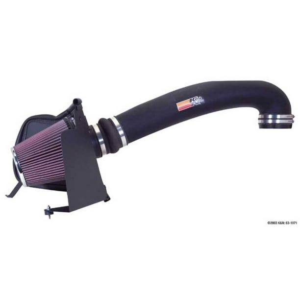 K&N Cold Air Intake Kit: High Performance, Guaranteed to Increase ...