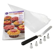 Wilton White Icing Pouch with Tips, 8 oz. - Walmart.com