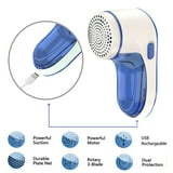 Fabric Shaver, Electric Lint Remover with 3 Replaceable Blades, USB ...