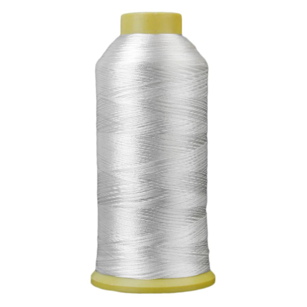 White Cone Bobbin Polyester Thread Spool Embroidery Quilting Sewing ...
