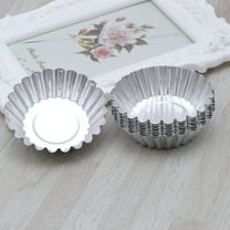 WEAVILUX Set of 10 Nonstick Aluminum Tartlet Pans for Mini Tarts ...