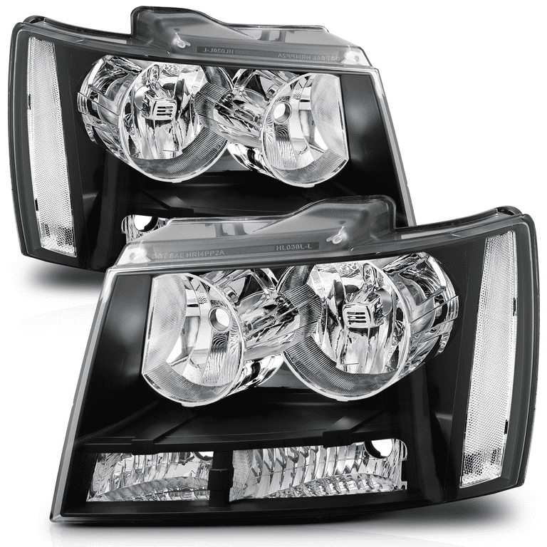 Custom Chevy Tahoe Headlights Assembly