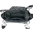 Zzfab Laser Cut Purses Double Handles Bling Purse Black - Walmart.com