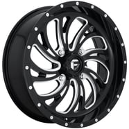 Fuel Hardline Beadlock 15x10 Wide ATV/UTV Wheel - Gloss Black (4/137) 5 ...