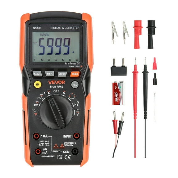 UNI-T AC/DC Clamp Meter UT210D Amp Meter Clamp Multimeter Tester ...