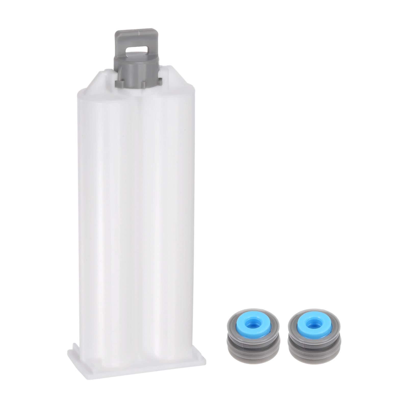 Uxcell Epoxy Gun Adhesive Cartridge, 122mm Plastic Dual Glue Cartridge ...