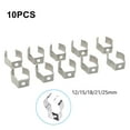 10Pcs 12Mm/15Mm/18Mm/21Mm/25Mm Spring Terry Tool Clips Sturdy 304 ...