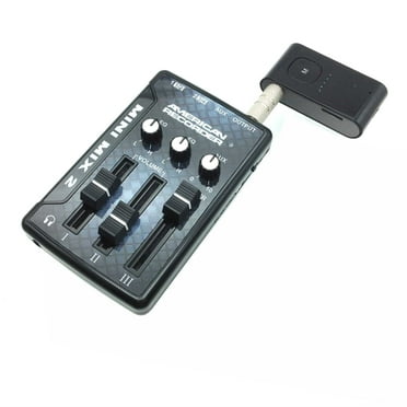 AMERICAN RECORDER Audio Mixer with USB Interface - Walmart Business ...