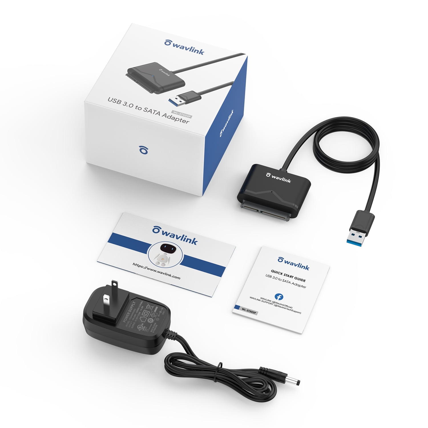 Buy Wavlink USB 3.0 SATA III Hard Drive Adapter Cable, SATA to USB ... Buy Wavlink USB 3.0 SATA III Hard Drive Adapter Cable, SATA to USB ...