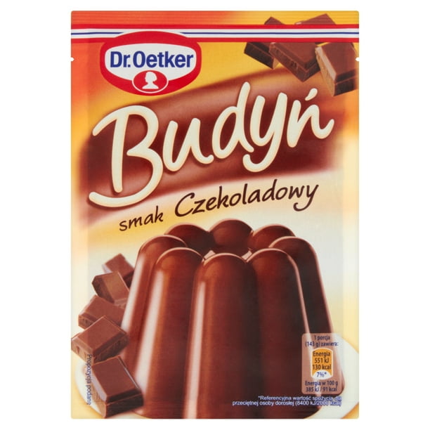 Dr. Oetker Budyn Czekoladowy Chocolate Pudding Mix 45g Packet (5-Pack ...