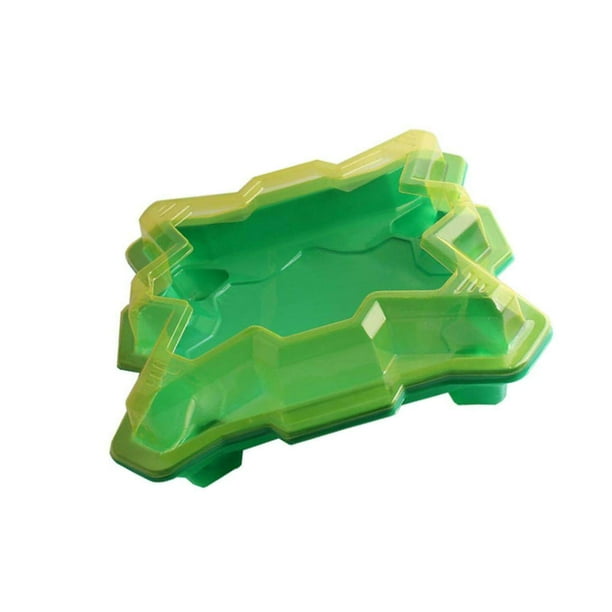 Plastic Burst Gyro Stadium Plate Combat Combat Arena Top Stadium Green ...