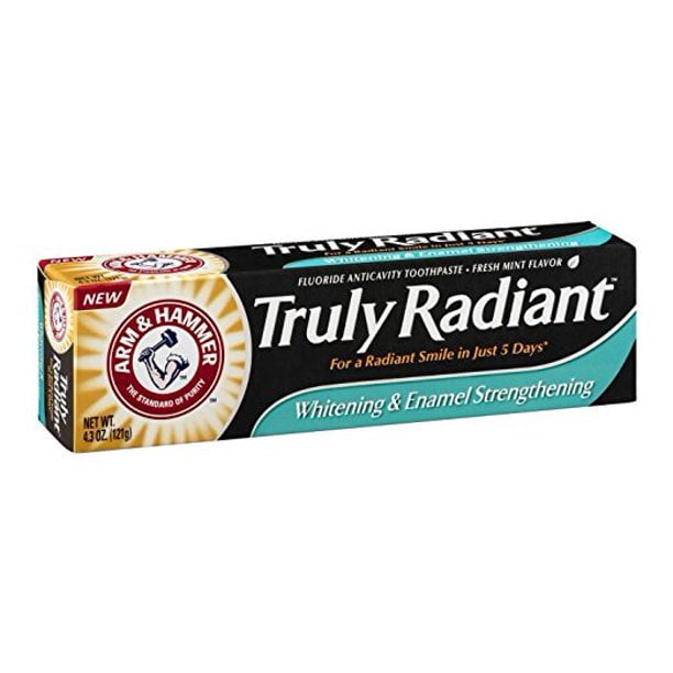 Arm and Hammer Truly Radiant Whitening and Enamel Strengthening ...