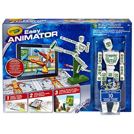 Crayola Color Alive Easy Animation Studio, Gift for Kids, 6, 7, 8, 9 ...