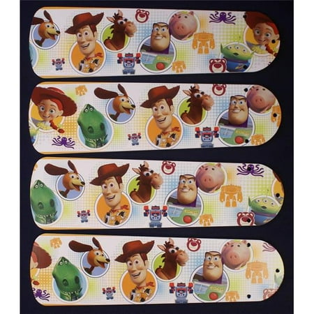 42 in. New Disney Toy Story Buzz Woody Ceiling Fan Blades | Walmart Canada