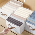 PRETXORVE Oxford Cloth Foldable Storage Box, Household Wardrobe ...