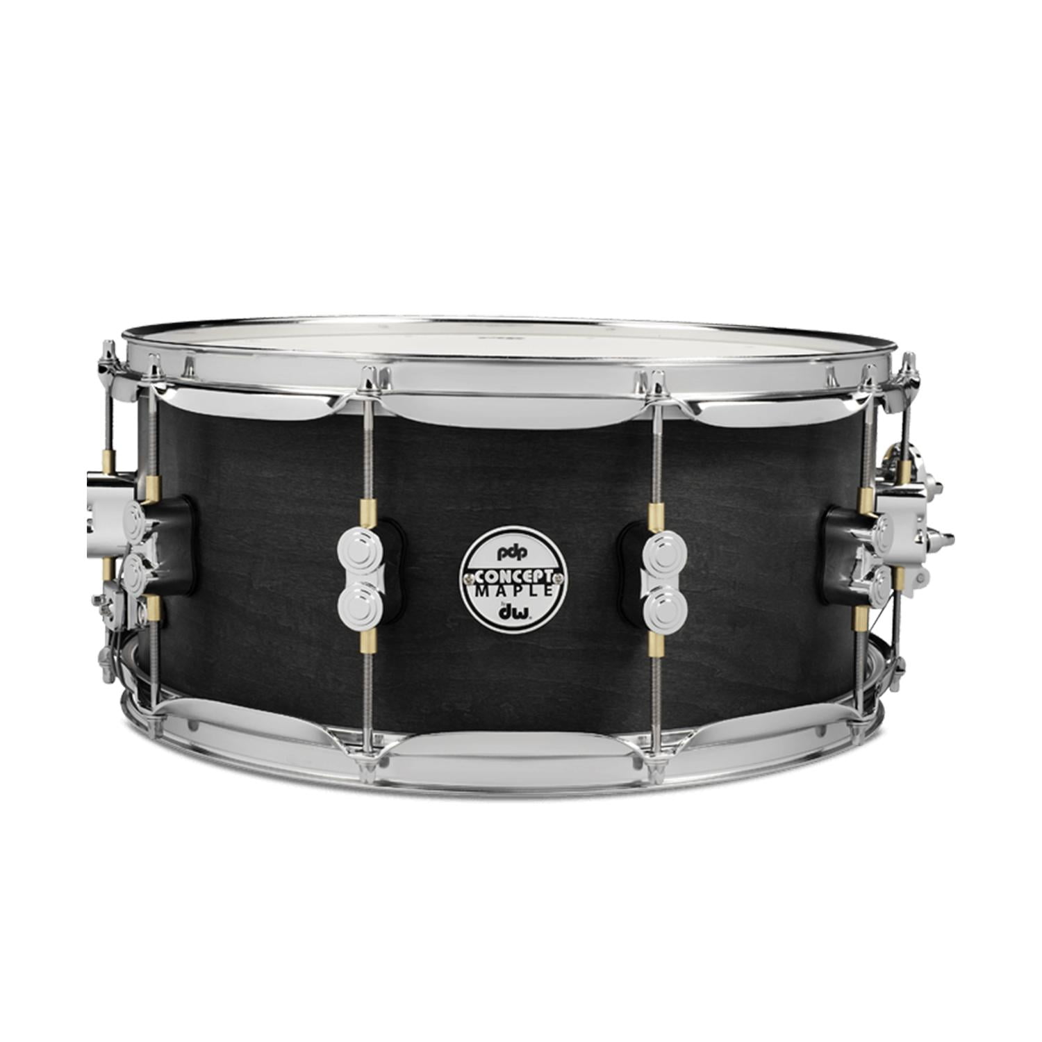 Tarola Concept Maple 14x6.5 PDSN6514BWCR PACIFIC DRUMS negro 40.6x40 ...