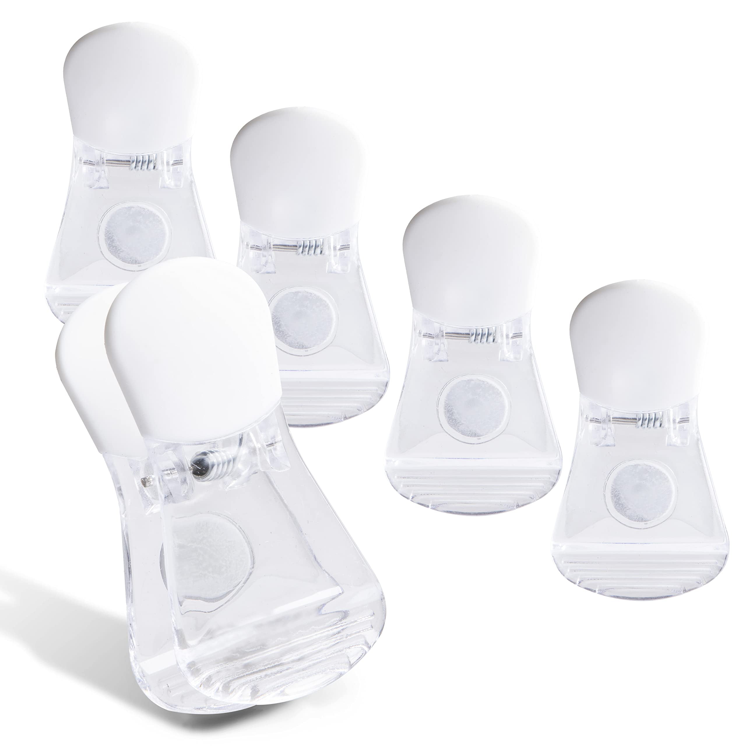 Cook with Color Chip Bag Clips with Magnets, Kitchen Accessories, 5 ...