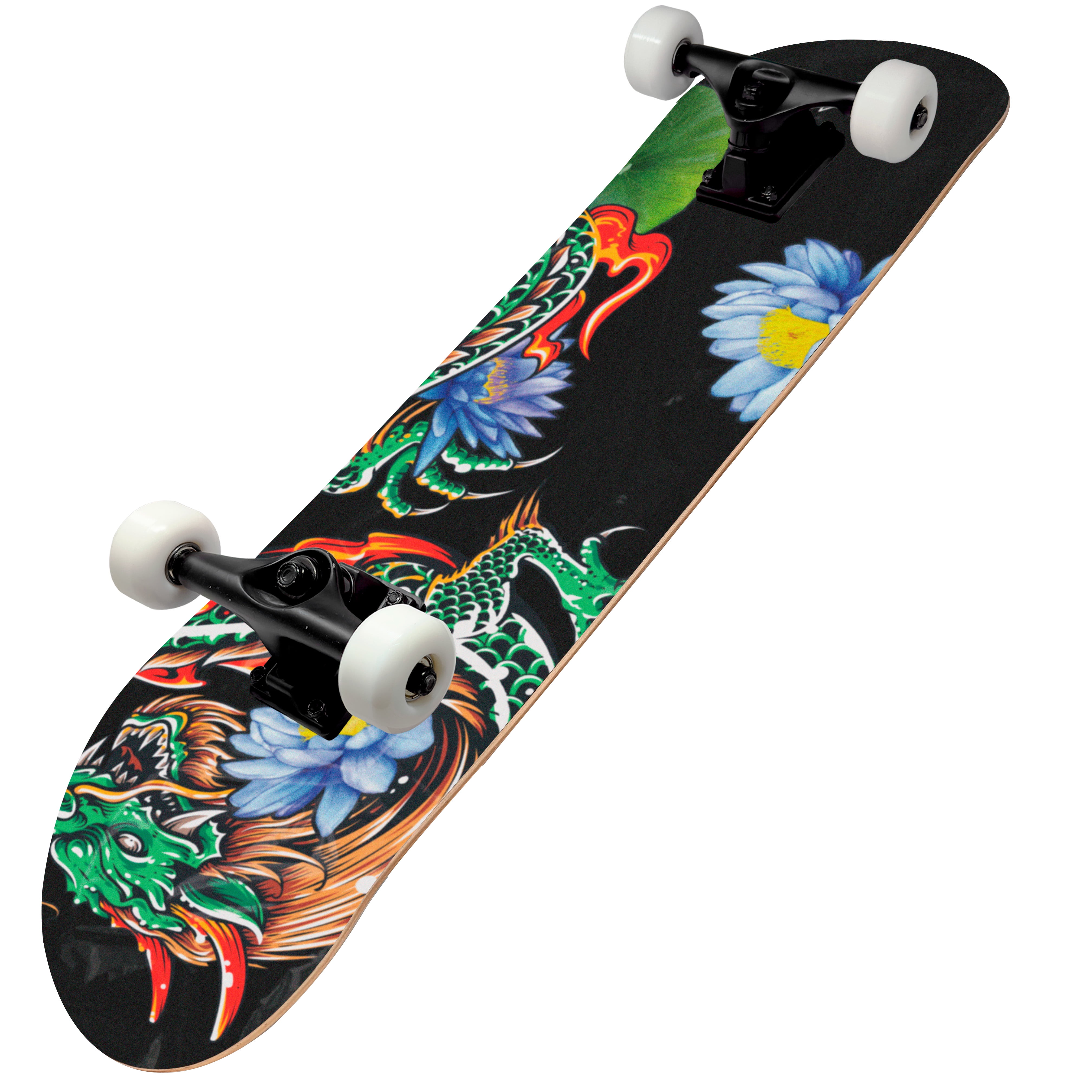 Patineta Profesional de Madera MUSA Modelo Musa Dragon 31 pulgadas ...