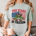 CLOTEX 250 Years of Freedom Frog Shirt, Comfort Colors, Funny Patriotic ...