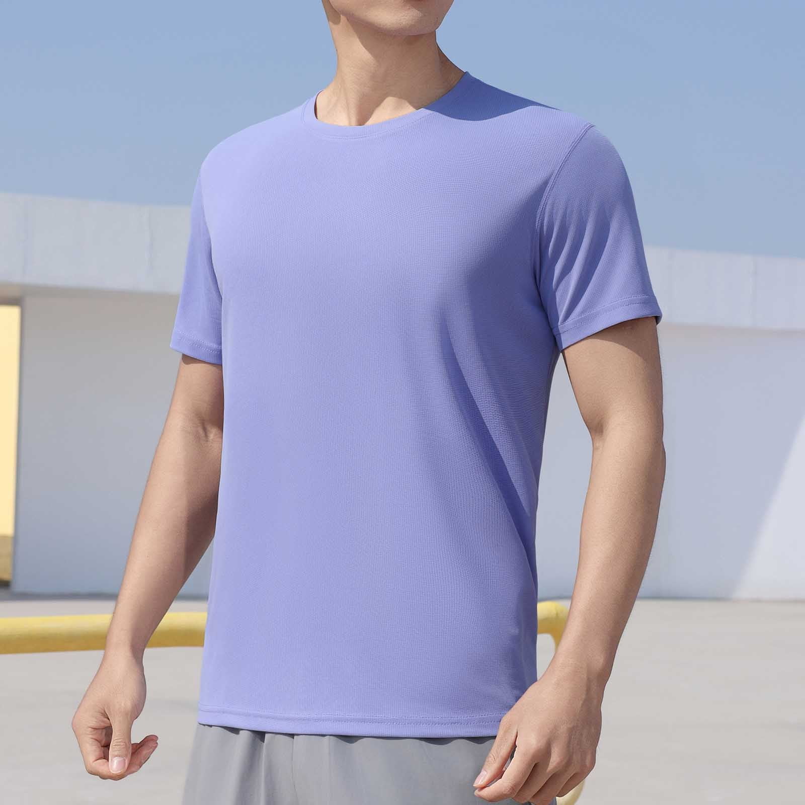 Click here for Viluyesy Mens Casual T Shirt Crewneck Loose Casual... prices