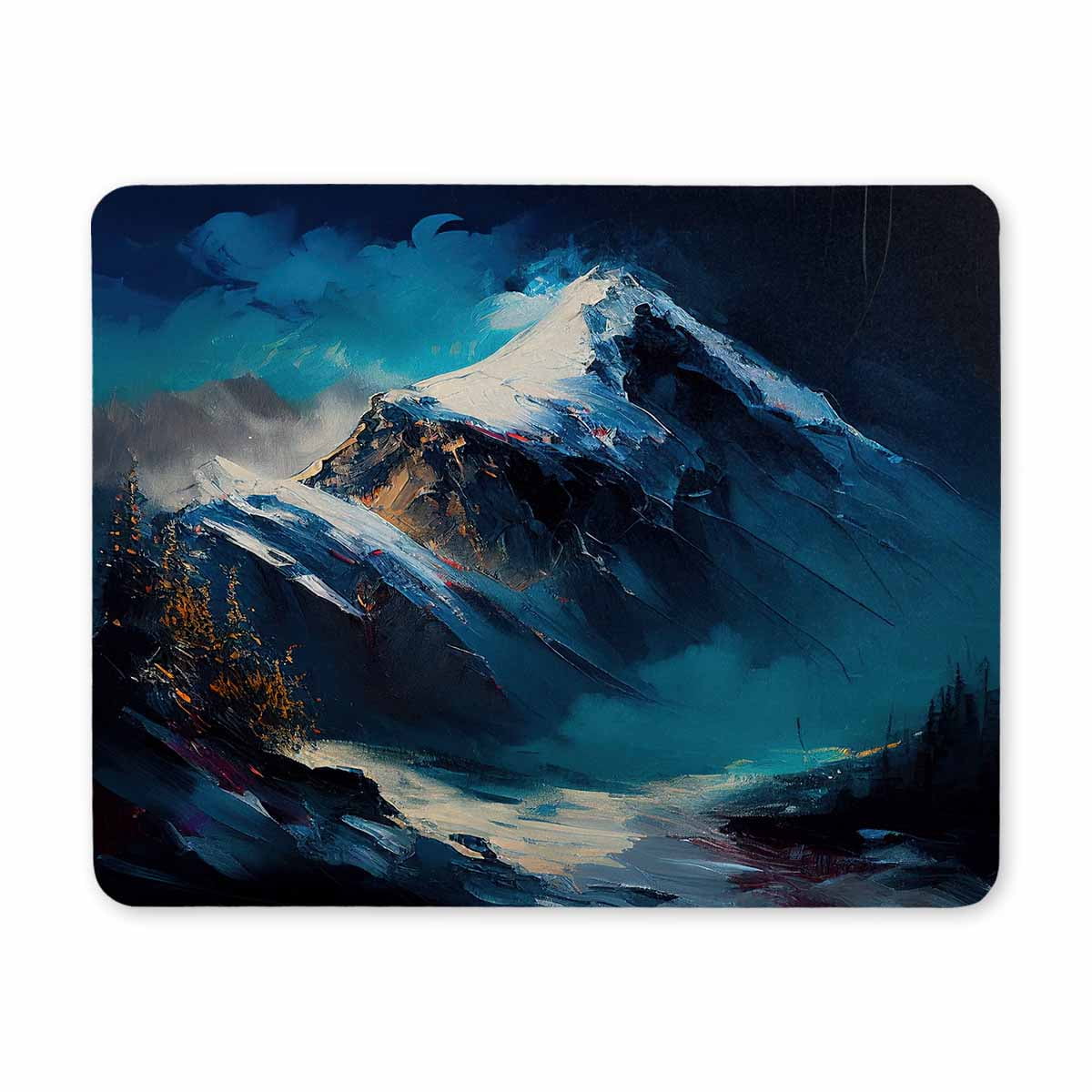 Mountains Mouse Pad, Square Computer Mouse Pads, Washable Mouse Mat ...