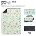 Washable Pee Pads for Dogs with Stylish Hawaiian Plant Patterns ...