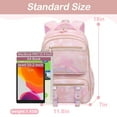 DAKIMOE School Backpack with Compartments Lightweight School Backpacks ...