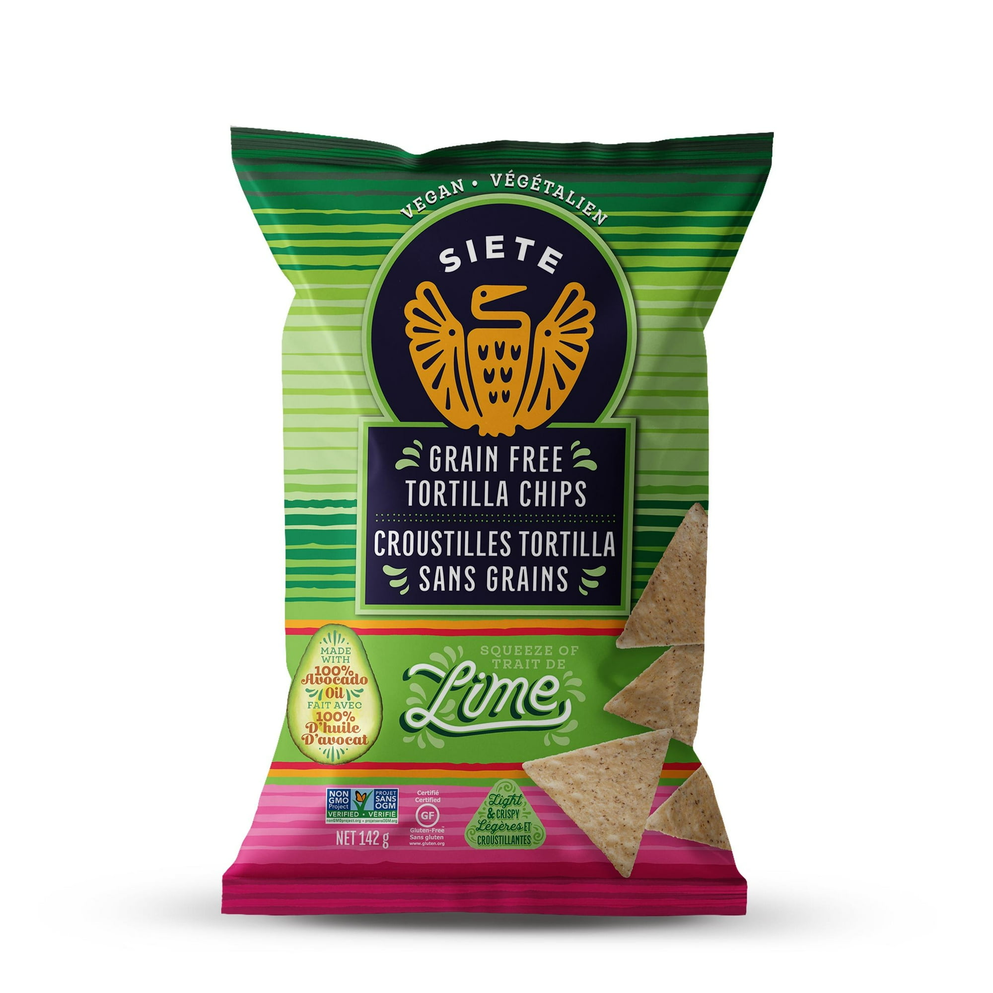 Click here for Siete Grain Free Tortilla Chips - Lime 1 Oz prices