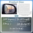 1Pc Waterproof PVC Electrostatic Stickers with 1Pc Iridescent Paper ...