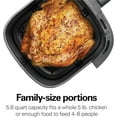 Hamilton Beach Digital Air Fryer, 5.8 Quart Capacity, Nonstick, Stylish ...