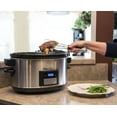 Elite Platinum 8.5-Quart Slow Cooker, Programmable & Stainless Steel ...