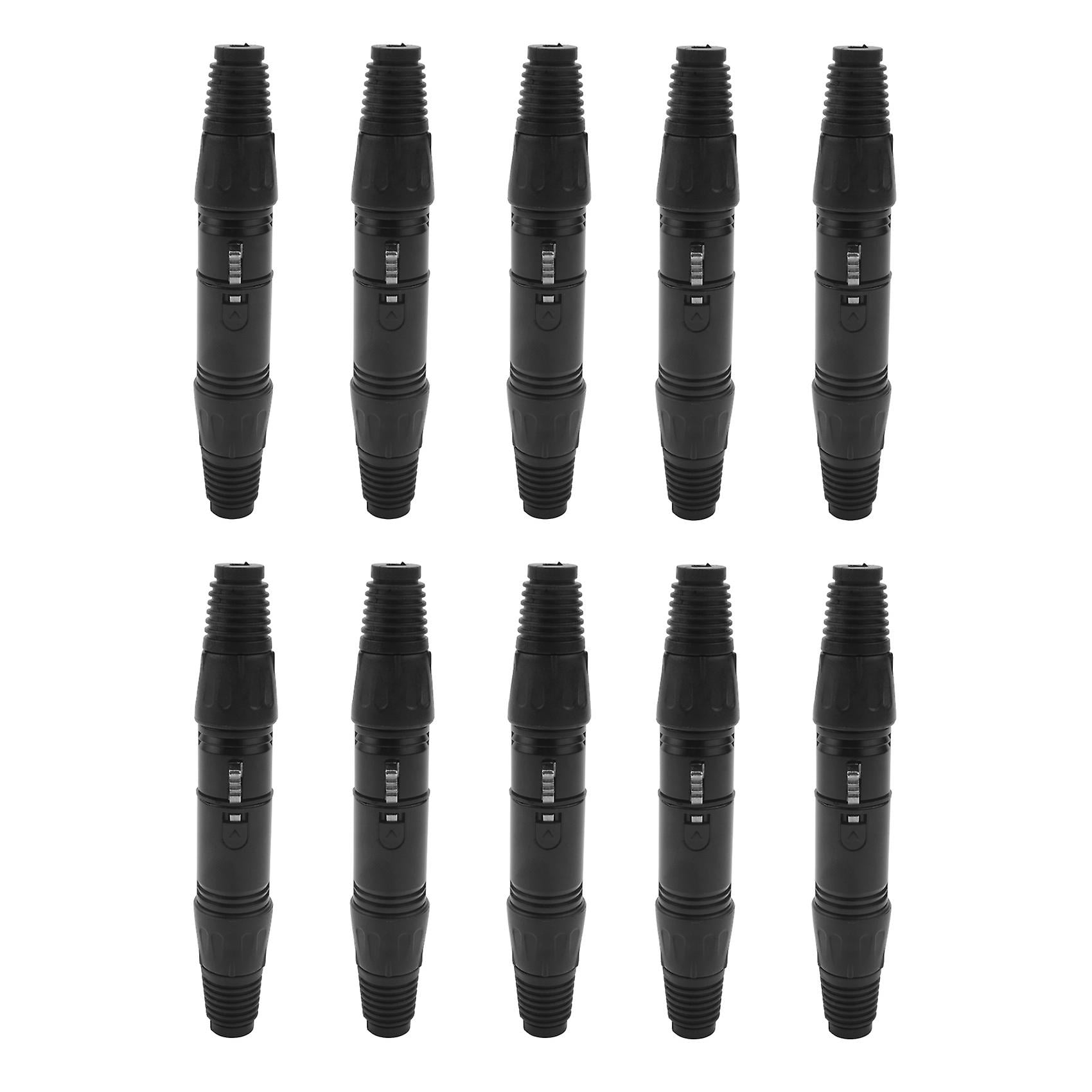 20 piezas Cable de extensión DENGXMXG de micrófono XLR de 3 pines macho ...
