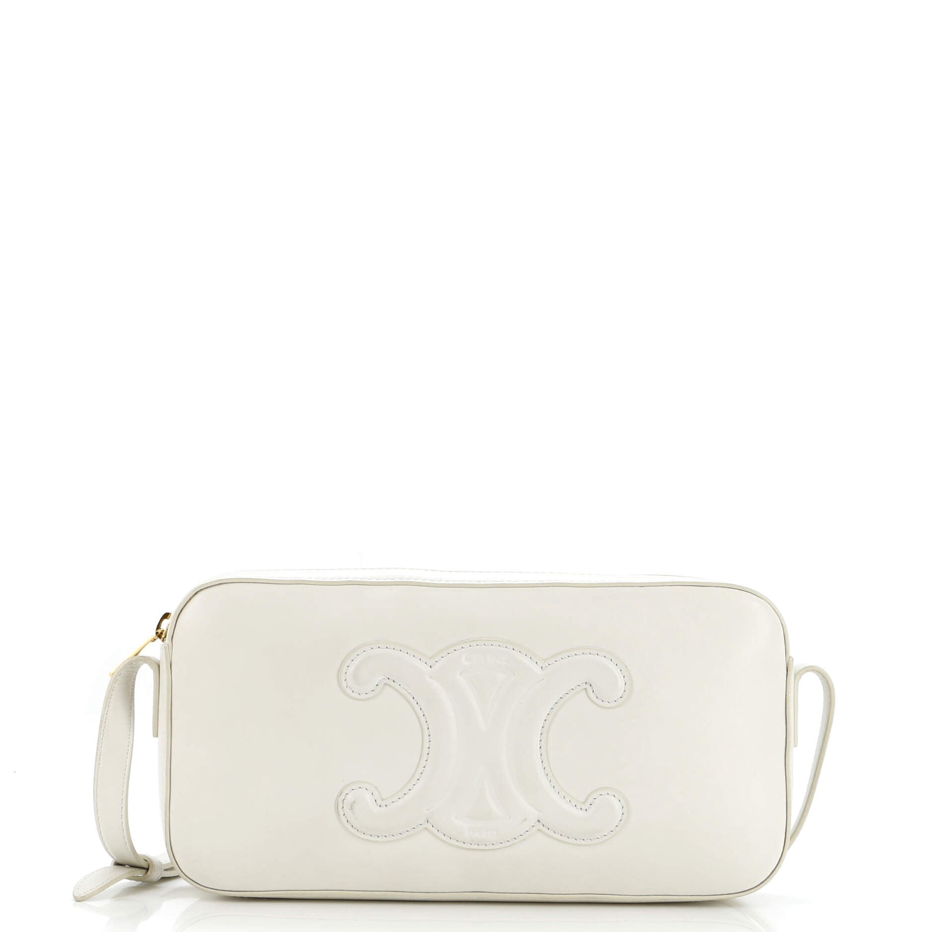 Pre-Owned Cuir Triomphe Camera Shoulder Bag Leather Small By Rebag ...