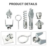 7Pcs Drain Cleaner Cutter Set 16Mm Dredging Tools Combination Spring ...
