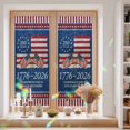 America Years Window Privacy Film, Independence Day Red White Stripe ...