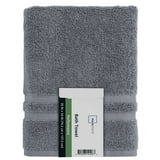Mainstays Performance Cotton Bath Towel, Super Soft Quick Dry Fade ...