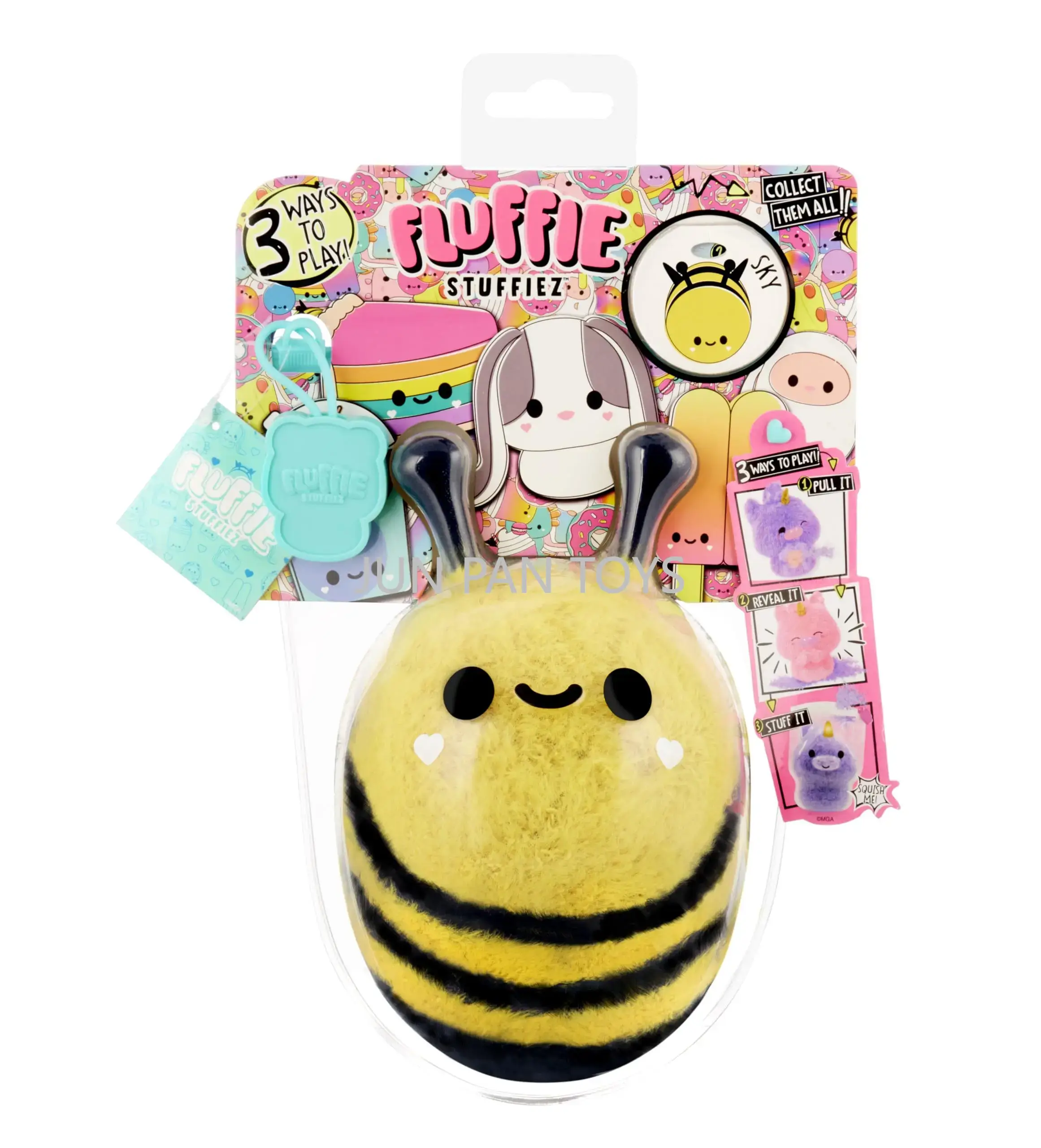 2025 Fluffie Stuffiez Pull The Fluff, pequeño personaje coleccionable ...