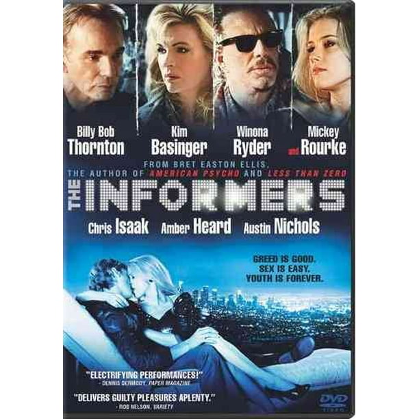 The Informers (DVD) - Walmart.com