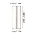 4 Pack - Clear Plastic Cabinet Handles Adhesive Drawer Pulls ...