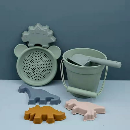 Sand Digging Toys Silicone Beach Toys Play Kettle Seaside Parent-child ...