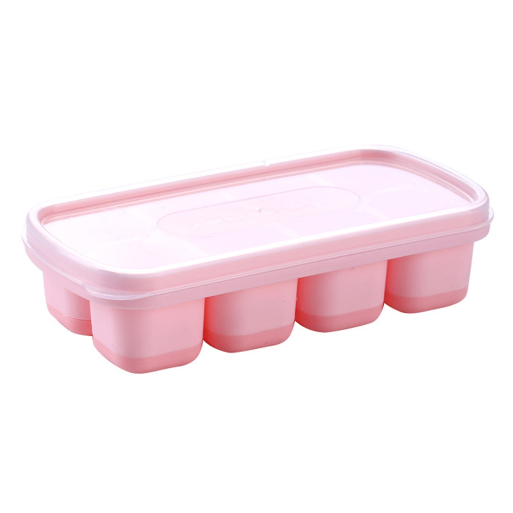 Ice Cube Tray, Mini Ice Cube Trays with Easy-Release Silicone Bottom ...