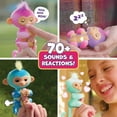 Fingerlings 2023 NEW Interactive Baby Monkey Reacts to Touch – 70 ...