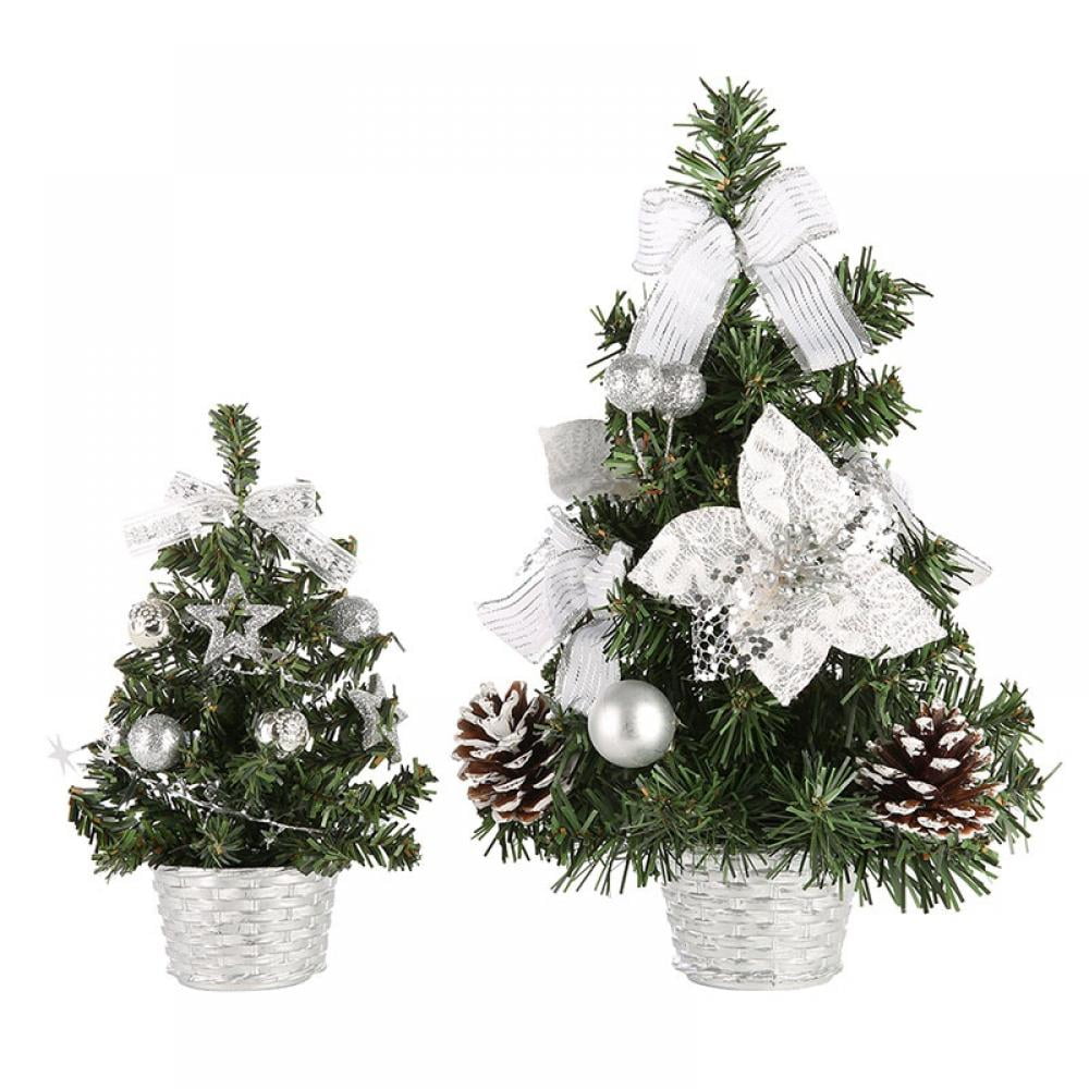 20cm Mini Artificial Christmas Tree Xmas Table Decor Desktops Small ...