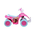 Licensed Barbie 6V Battery Powered Ride on ATV for Kids Ages 2-5 Years ...
