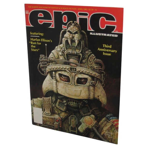 Marvel Epic Illustrated Fantasy & Science-Fiction April 1982 Magazine ...