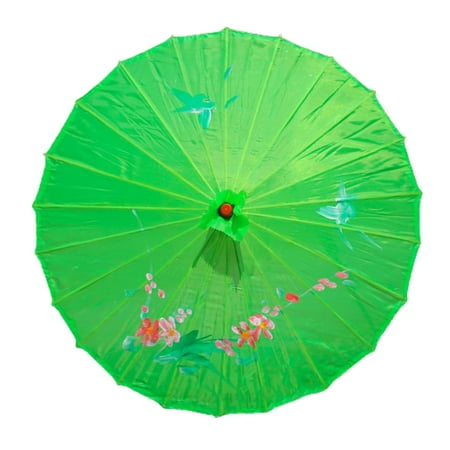 Umbrella Flower Pattern Photography Props Vintage Silk Umbrella Dance ...