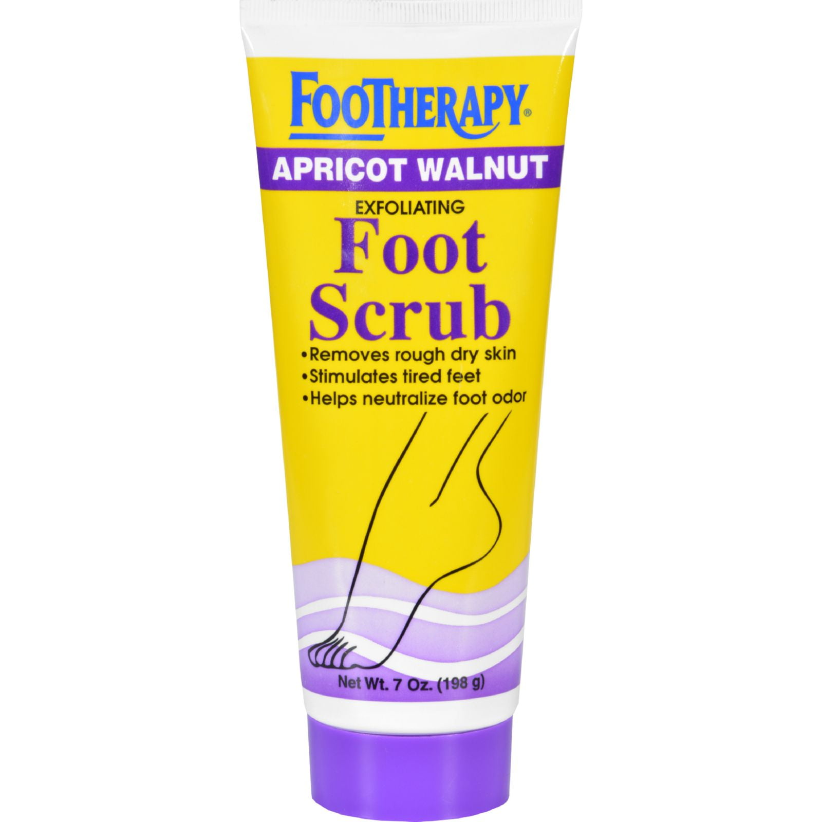 Queen Helene Exfoliating Foot Scrub Apricot Walnut - 7 fl oz - Walmart.com