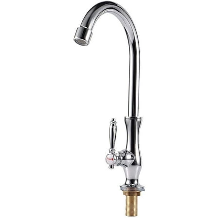 Kitchen Faucet - G1/2" Male Thread Kitchen Sink Faucet 360?Rotatable ...