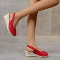 Cethrio Womens Comfortable Wedge Sandals Wide Width On Clearance Slides Sandal Heel Wedge Heel